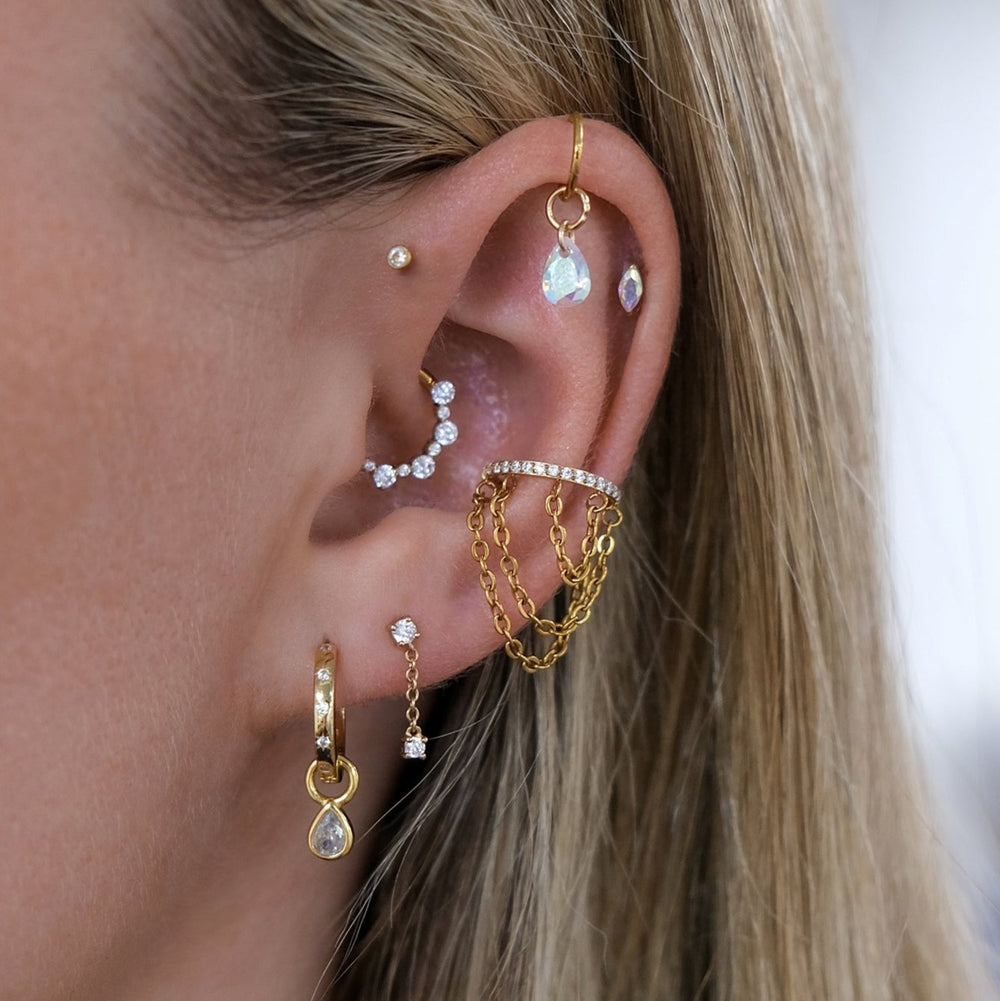 Conch Piercing Size Guide | Find the Right Fit for Your Ear