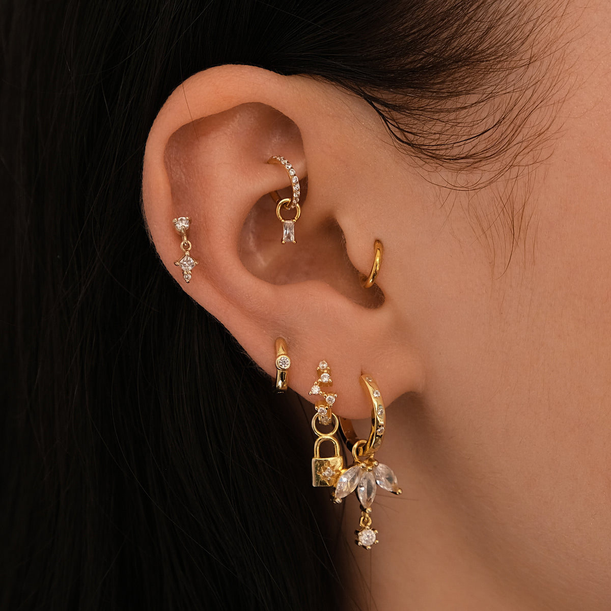 Rook Piercing Size Guide | Find Your Perfect Piercing Fit