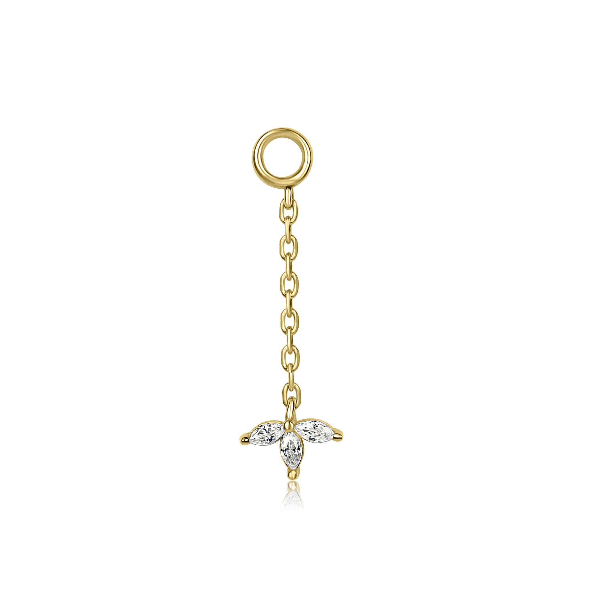Lani Chain Earring Charm | Ear Styling | Sterling Silver
