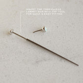 Threadless Labret Insertion Tool | Easy Piercing Tool