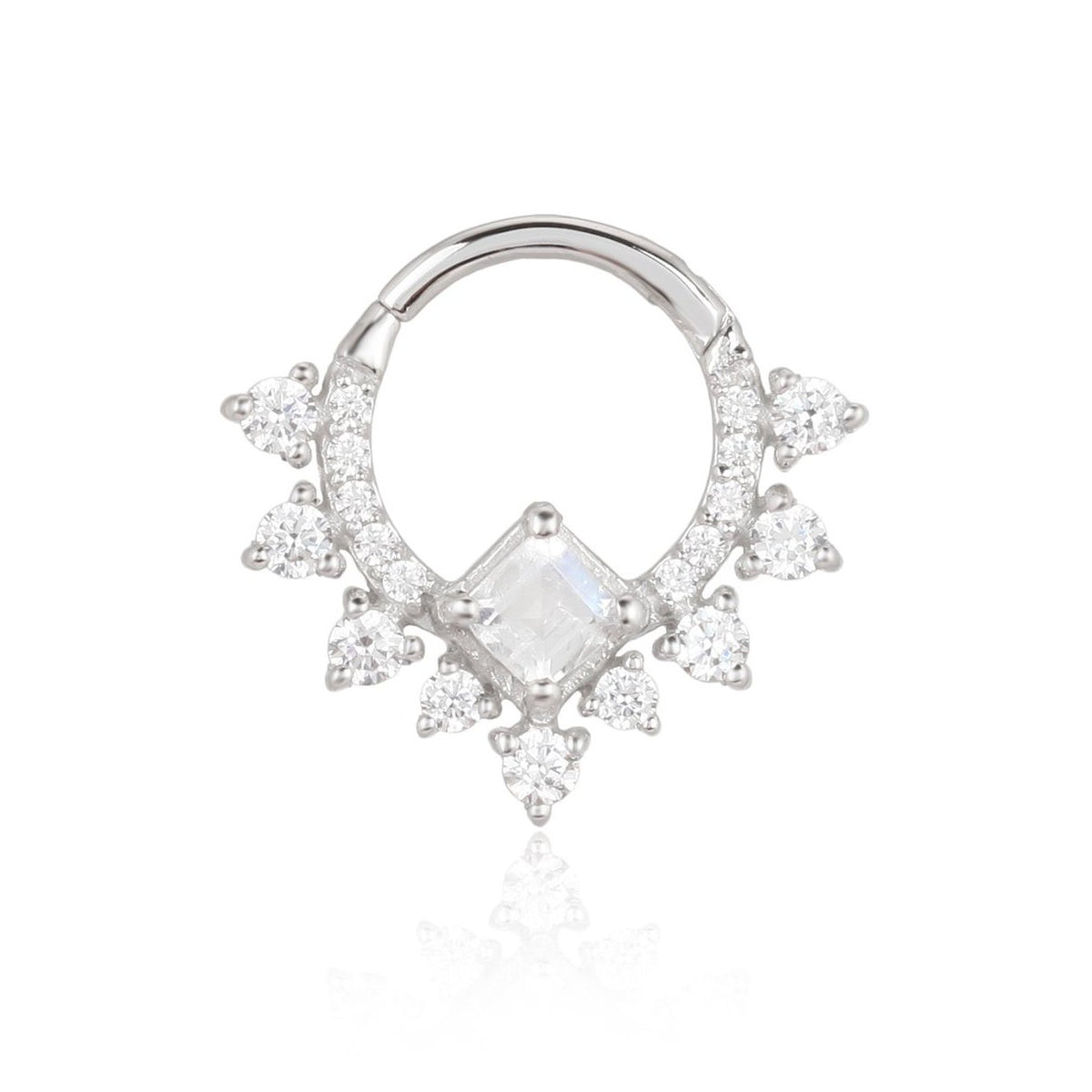 Solid Gold Daith Hoops | 14K Gold Piercing Jewellery