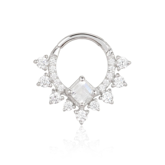 Solid Gold Daith Hoops | 14K Gold Piercing Jewellery